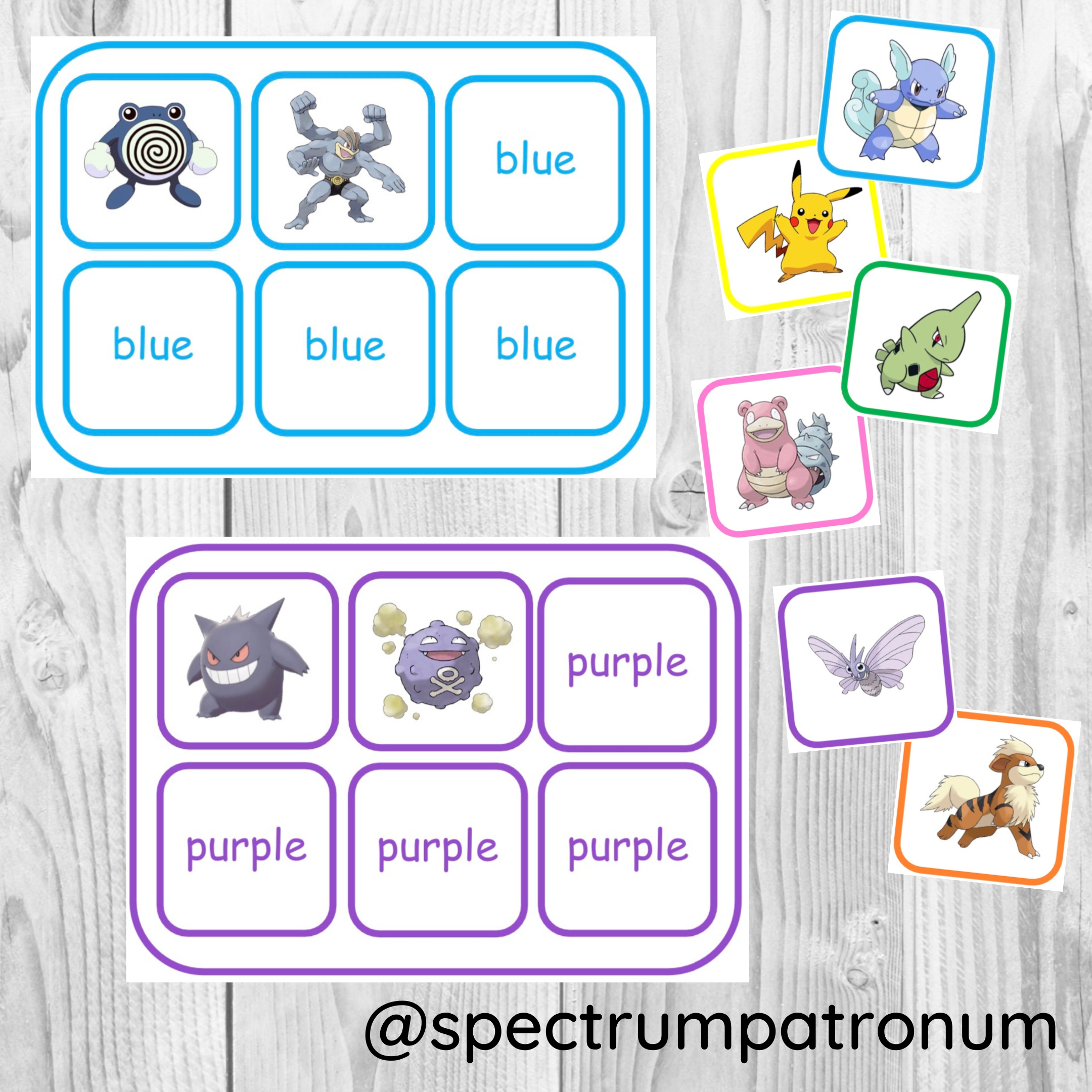 Pokemon-Colour-Matching – Spectrum Patronum