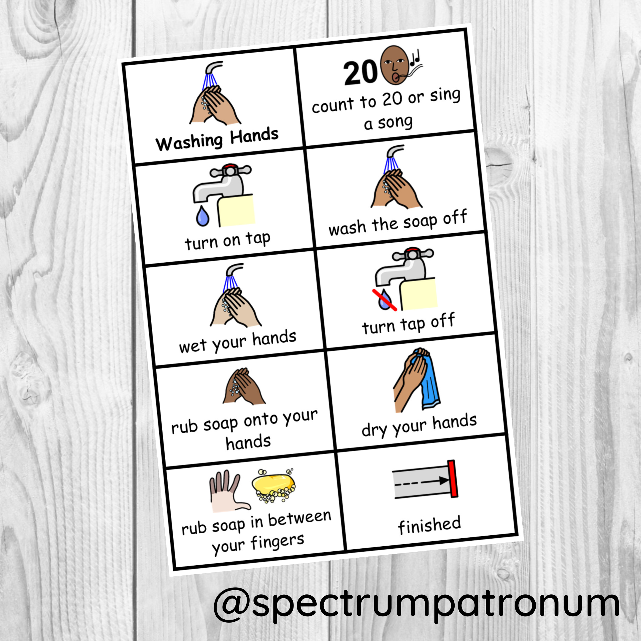 Washing-Hands-Schedule – Spectrum Patronum